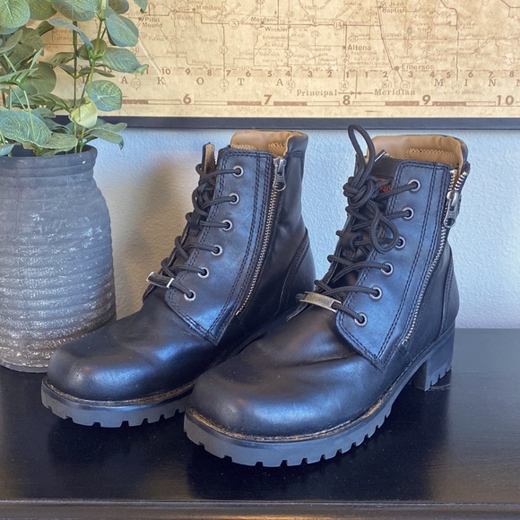 Harley-Davidson | Shoes | Harley Davidson Mens Riding Boots Black ...